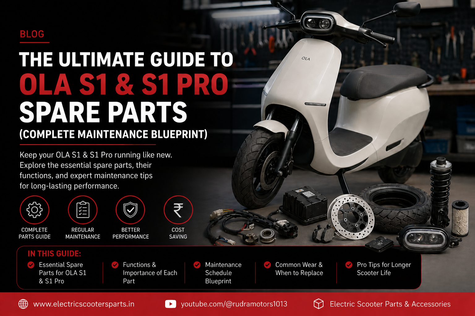 The Ultimate Guide to OLA S1 & S1 Pro Spare Parts (Complete Maintenance ...